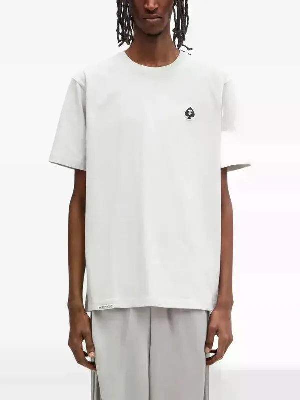 AAPE BY *A BATHING APE Logo-patch T-shirt