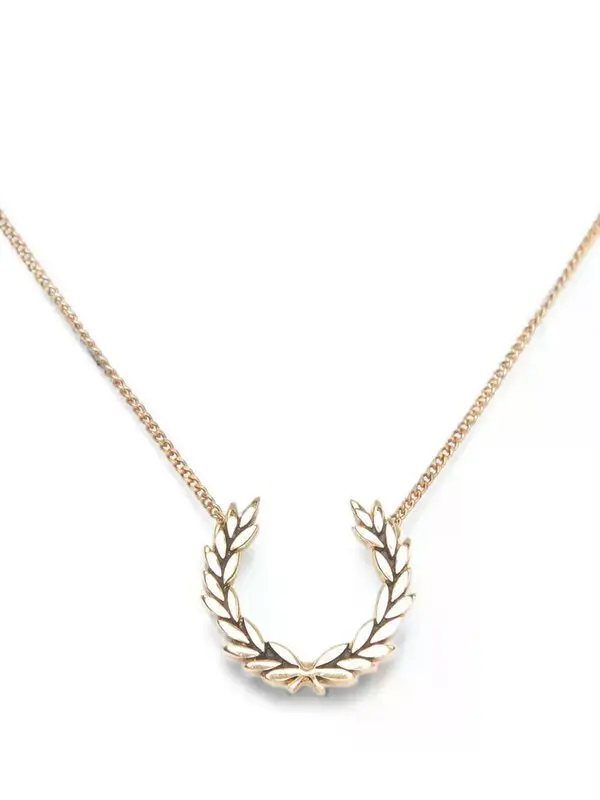 Fred Perry Laurel Wreath Pendant Necklace