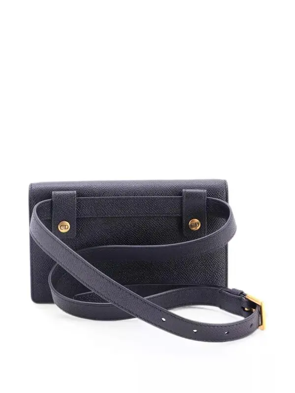 Dior Saddle Rectangular Leather Belt Bag