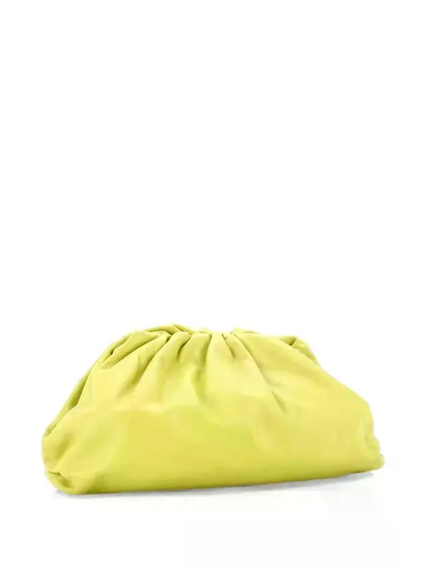 Bottega Veneta The Pouch Clutch Bag - Green