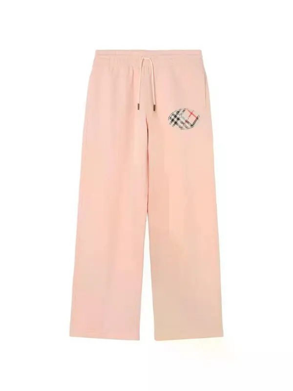 Burberry Knight Stamp Cotton Track Pants