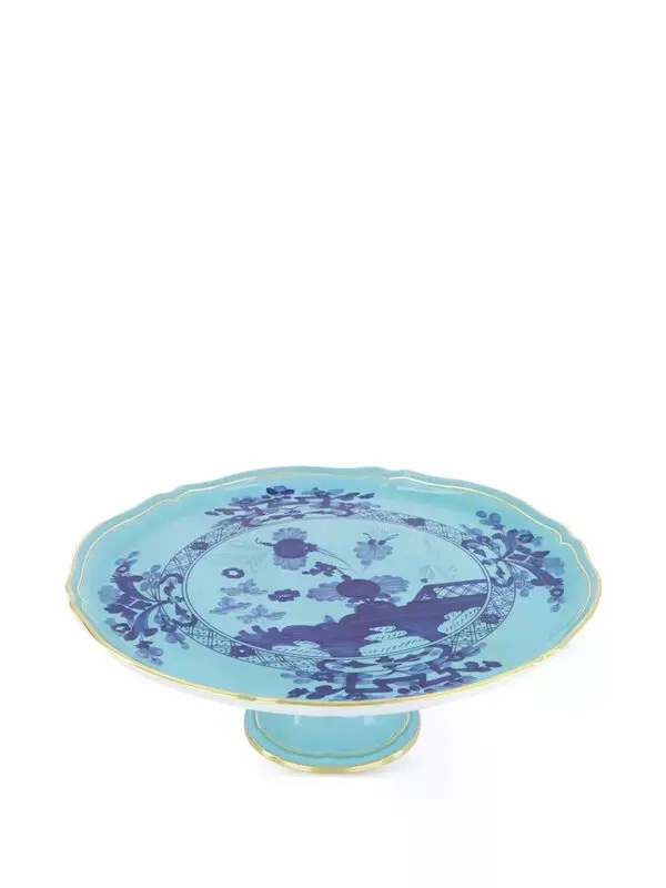 GINORI 1735 Iris Floral Cake Stand