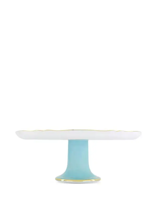 GINORI 1735 Iris Floral Cake Stand