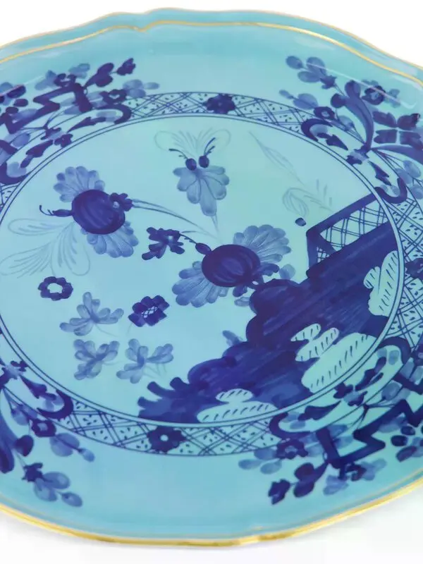 GINORI 1735 Iris Floral Cake Stand