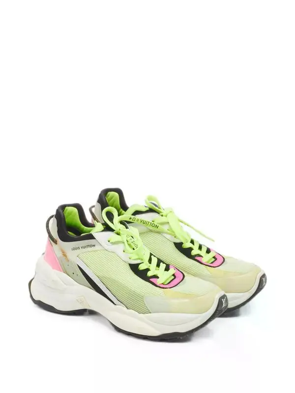 LOUIS VUITTON Run 55 Low-top Sneakers - Green