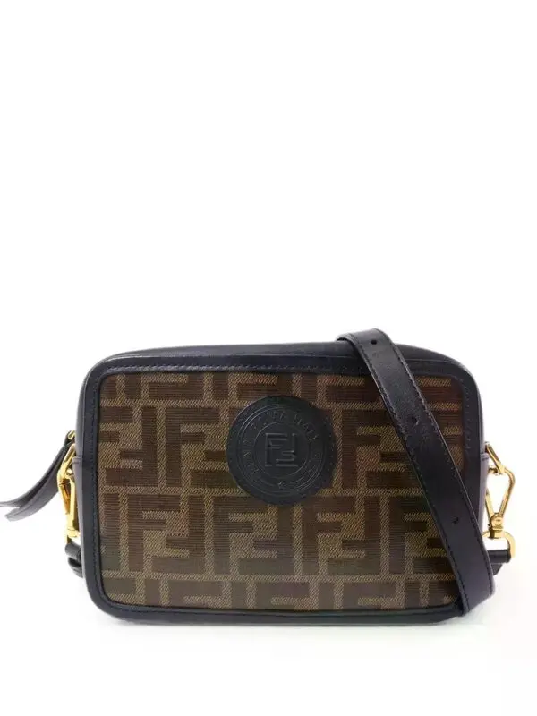 Fendi Ff Logo Shoulder Bag