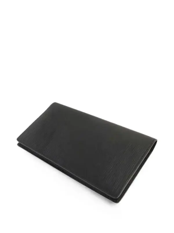 LOUIS VUITTON Brazza Leather Wallet - Black