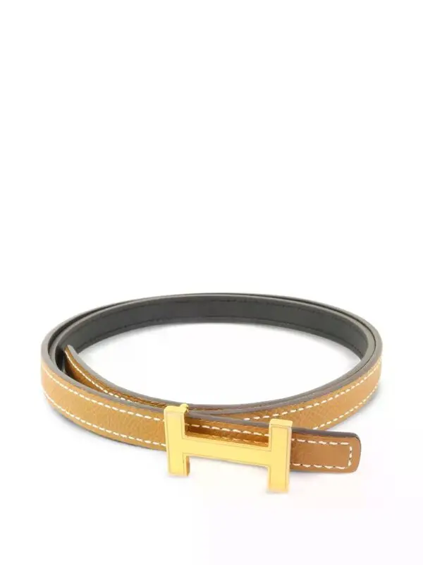 Hermès H Buckle Reversible Belt