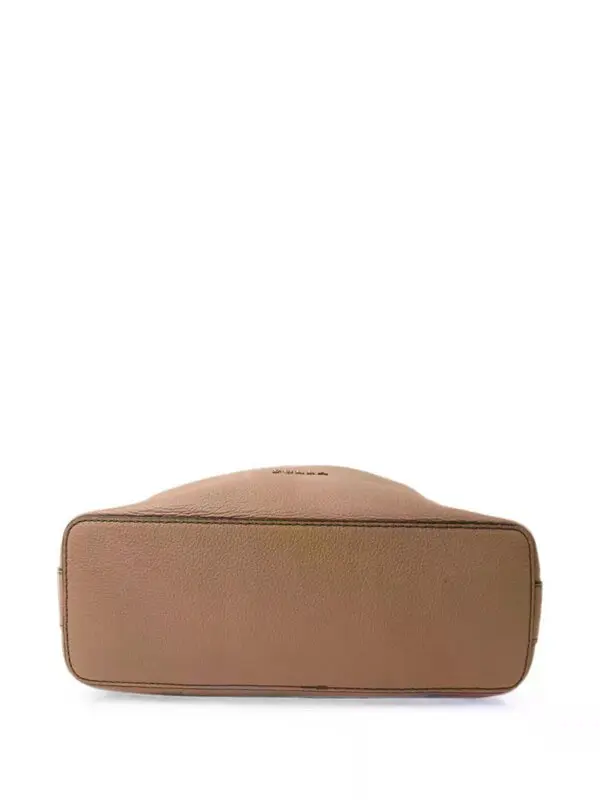 Furla Leather Drawstring Tote Bag