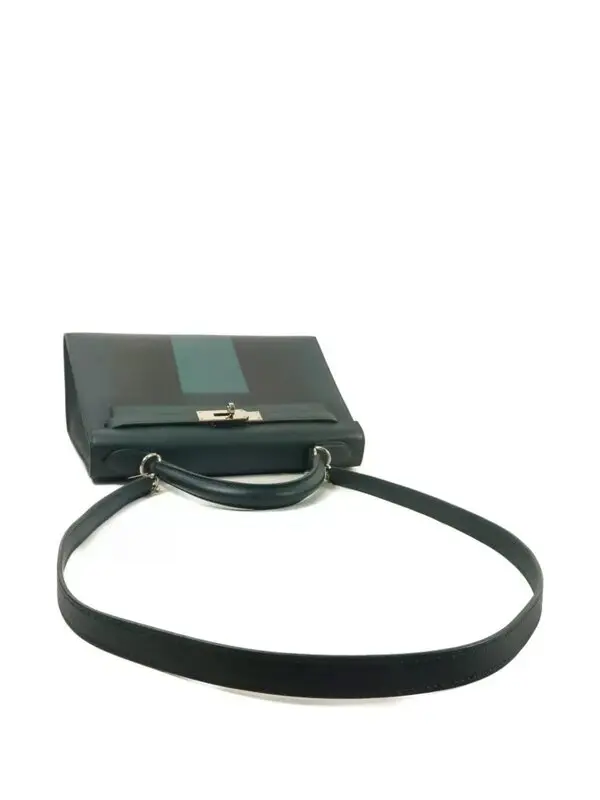 Hermès 2018 Kelly Leather Tote Bag - Green