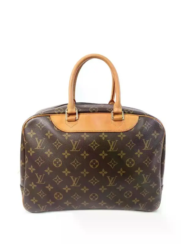 LOUIS VUITTON Monogram Canvas Deauville Duffle Bag - Brown