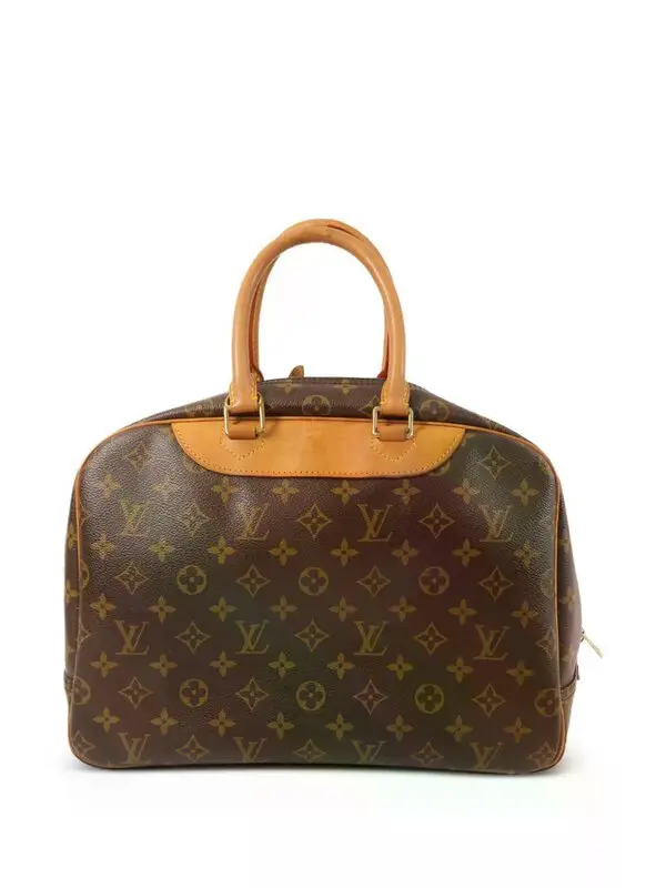 LOUIS VUITTON Deauville Tote Bag - Brown