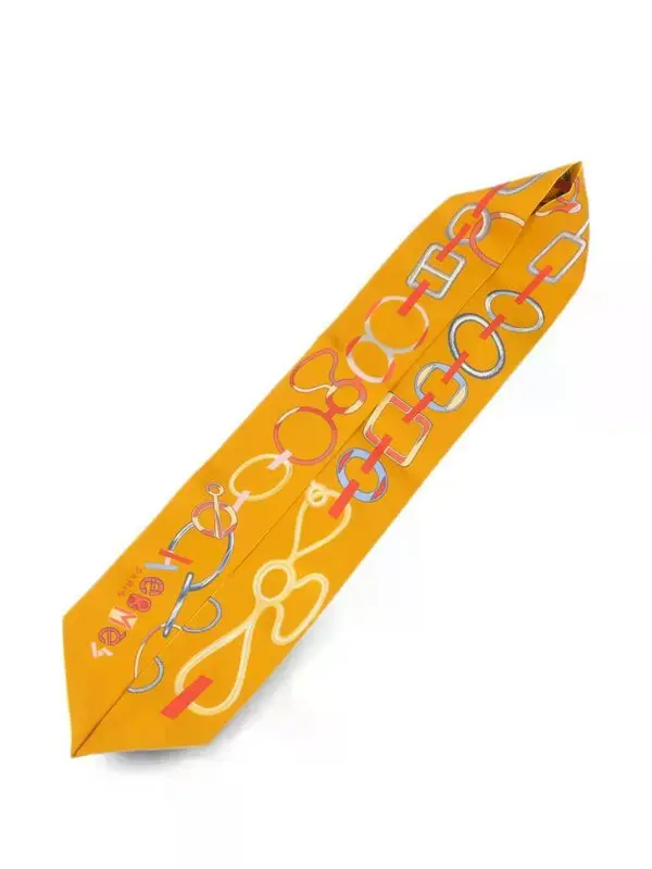 Hermès Twilly Scarf - Orange
