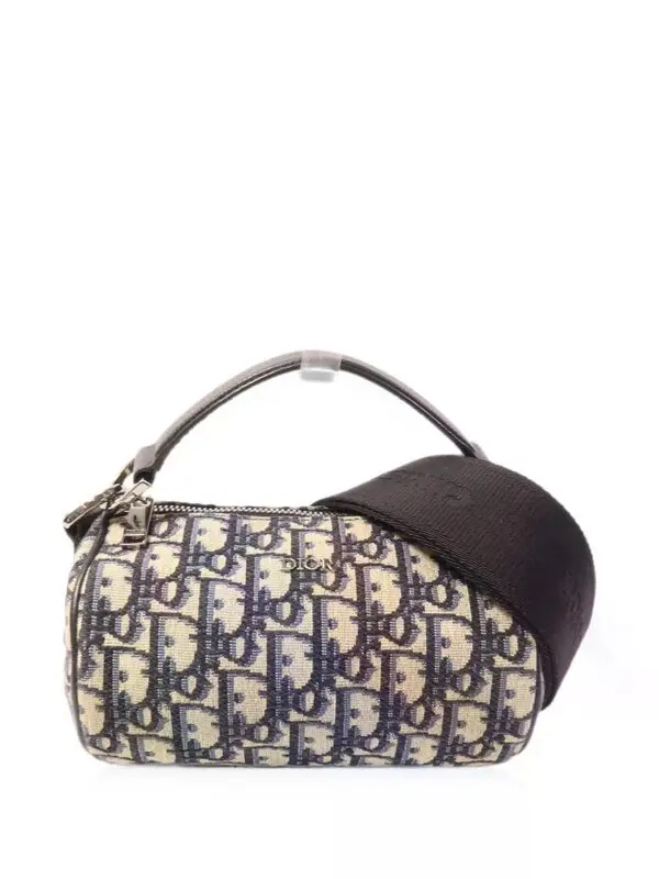 Dior Oblique Roller Shoulder Bag - Neutrals