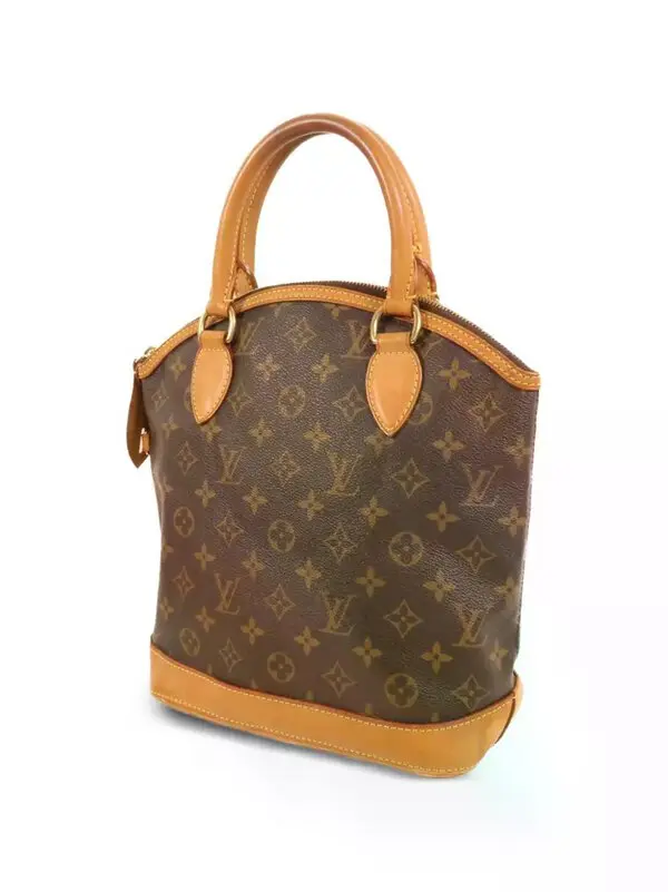 LOUIS VUITTON Lockit Monogram Tote Bag - Brown