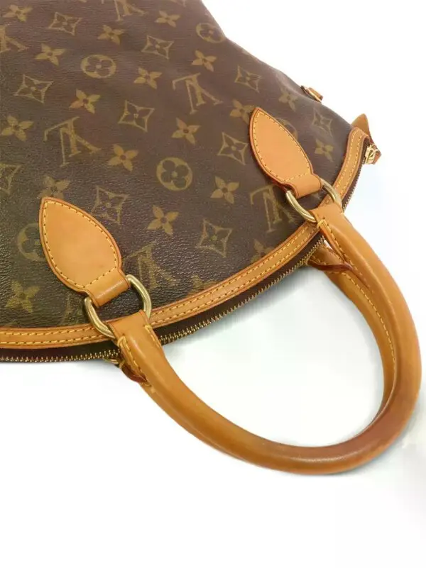 LOUIS VUITTON Lockit Monogram Tote Bag - Brown