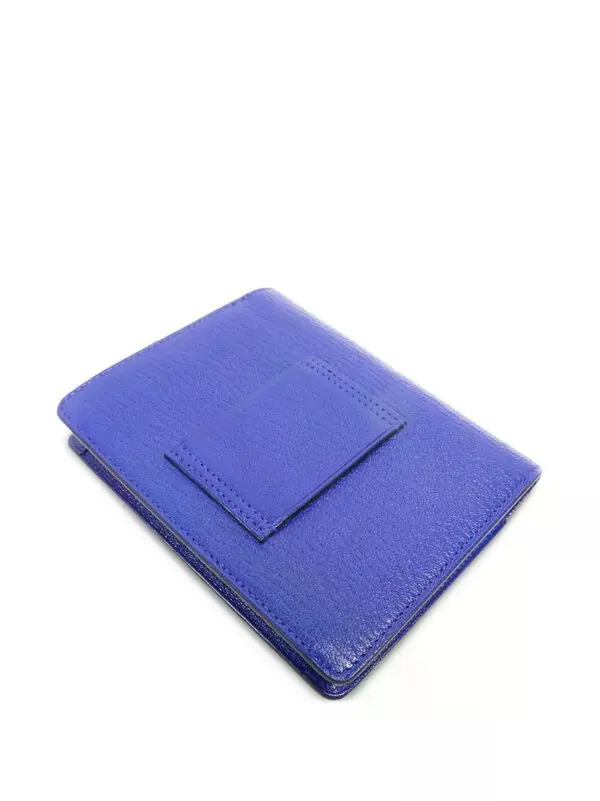 Hermès Roulis Slim Leather Wallet - Blue