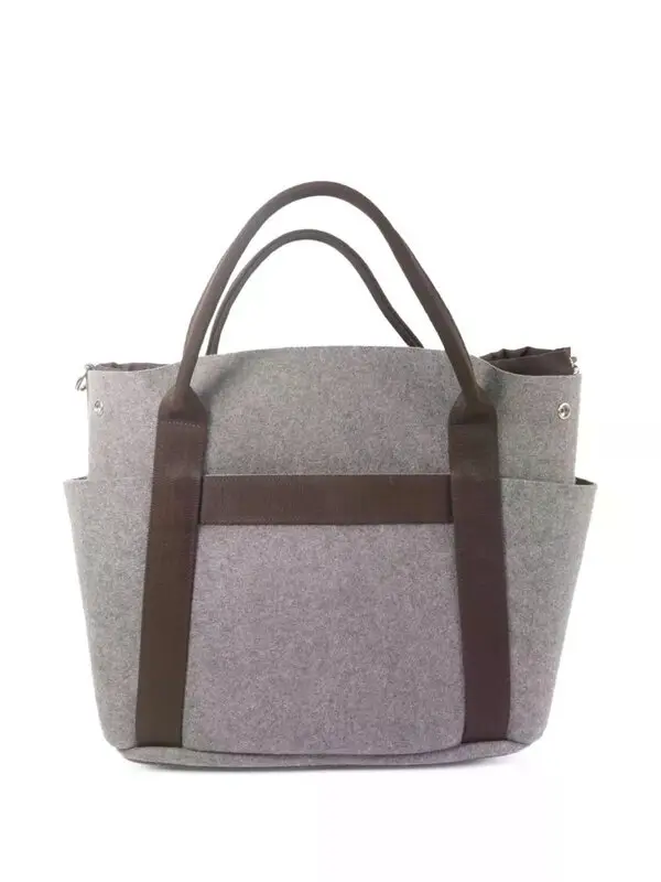 Hermès Sellier Grooming Tote Bag - Grey