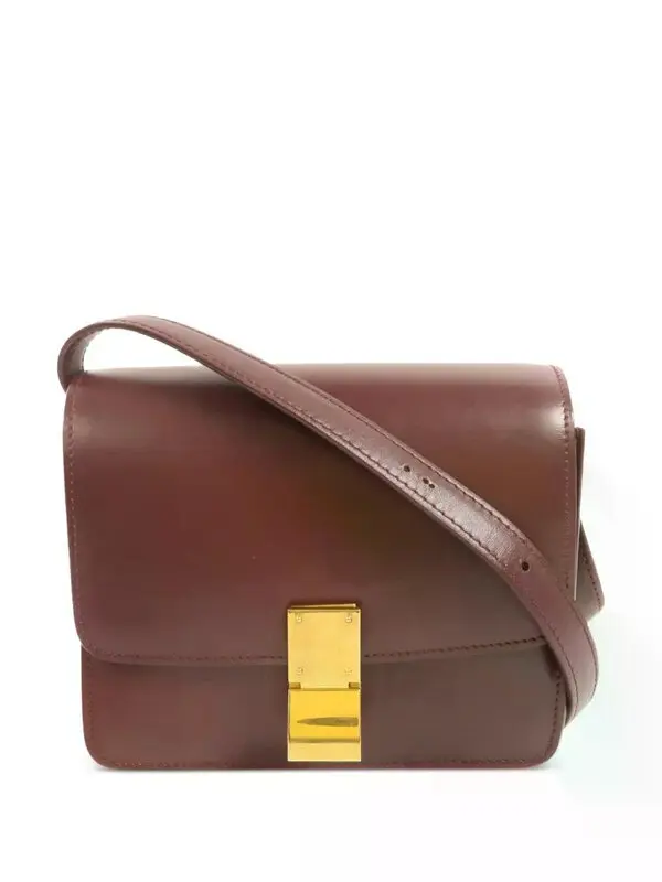 Celine Mini Classic Box Crossbody Bag - Red