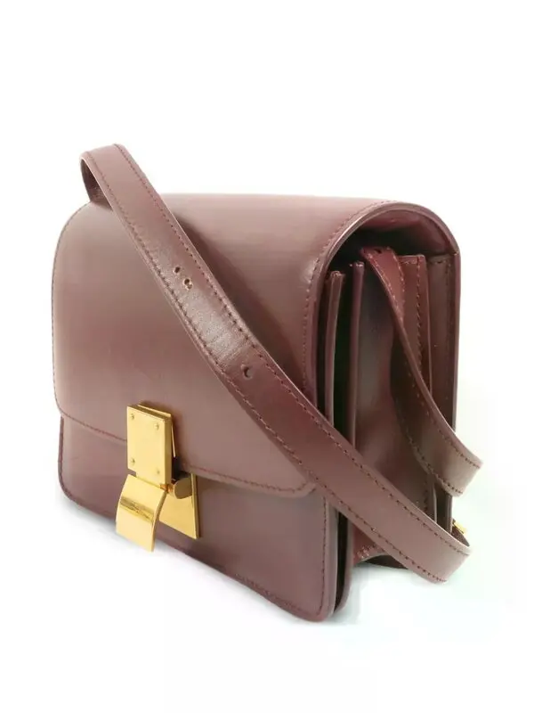 Celine Mini Classic Box Crossbody Bag - Red