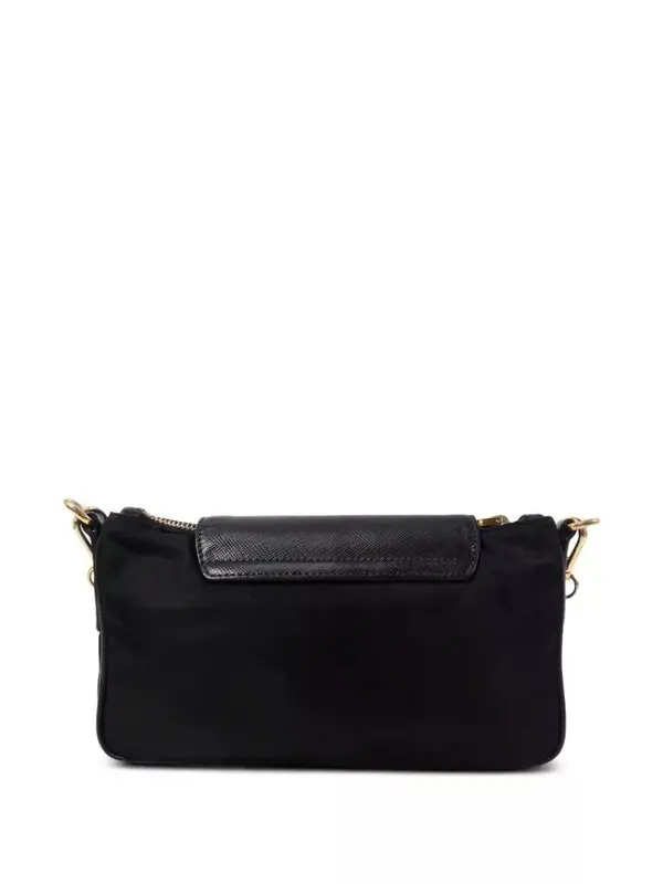 Prada Logo-plaque Shoulder Bag
