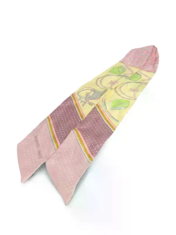 Hermès Twilly Scarf - Purple