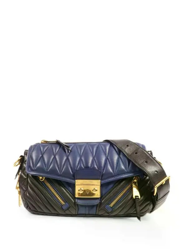 Miu Miu Quilted Leather Shoulder Bag