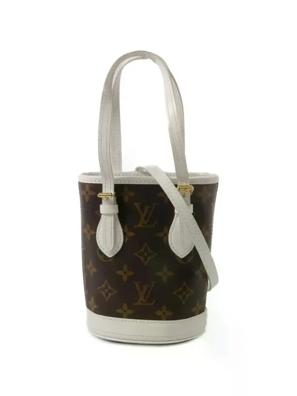 LOUIS VUITTON Nano Bucket Tote Bag