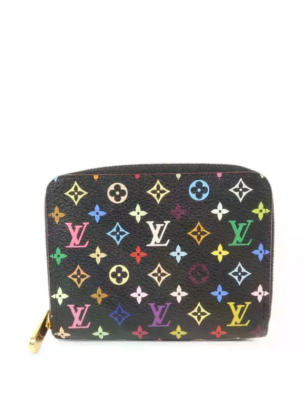 LOUIS VUITTON Monogram Coin Purse - Black