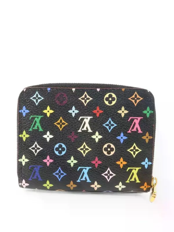 LOUIS VUITTON Monogram Coin Purse - Black