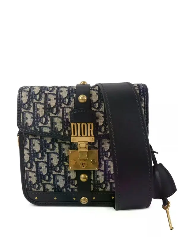 Dior Oblique Square Addict Shoulder Bag