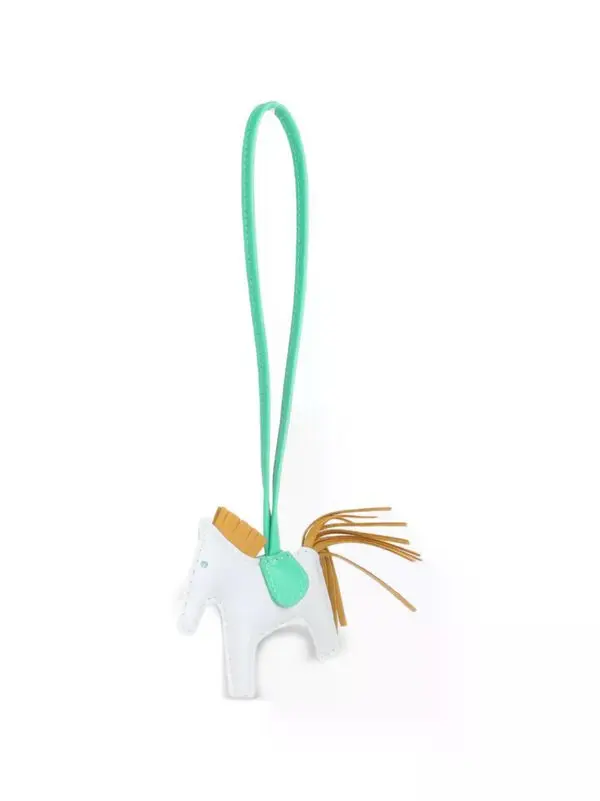 Hermès Pm Rodeo Bag Charm - Blue