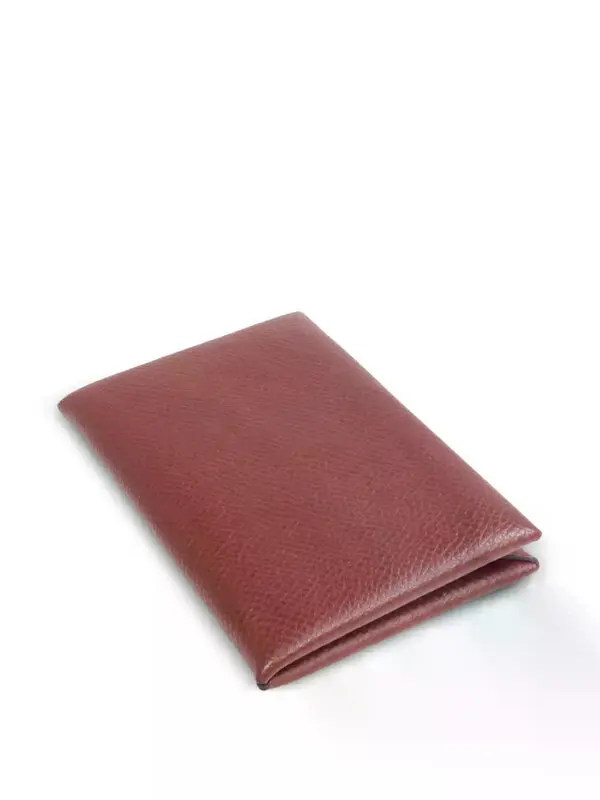 Hermès Calvi Card Holder - Red