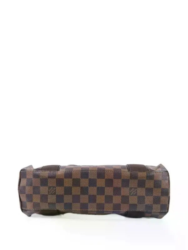 LOUIS VUITTON Beaubourg Damier Tote Bag - Brown