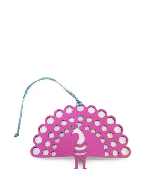 Hermès Petit H Peacock Charm