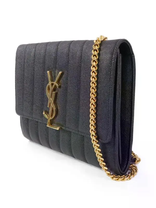 Saint Laurent Vicky Quilted Shoulder Bag