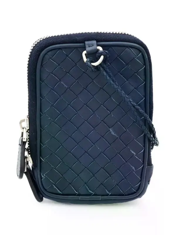 Bottega Veneta Intrecciato Zip-around Pouch