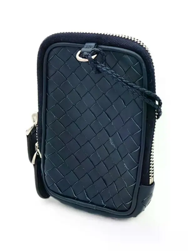 Bottega Veneta Intrecciato Zip-around Pouch