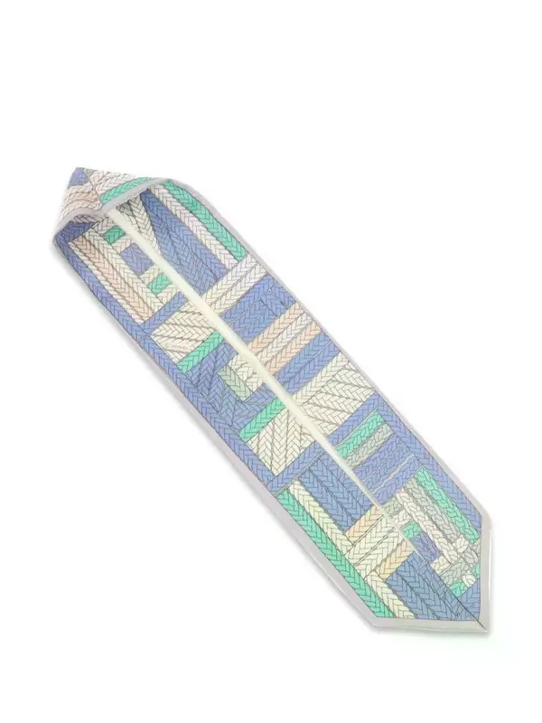Hermès Twilly Rope-print Scarf