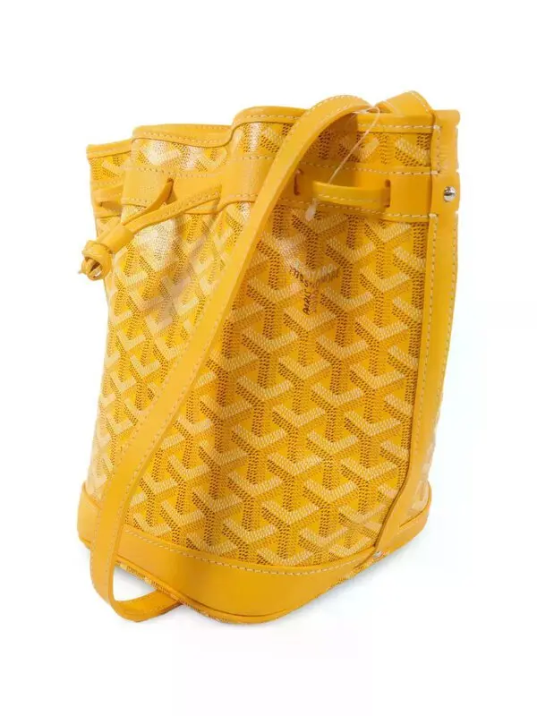 Goyard Petit Flot Bucket Bag - Yellow