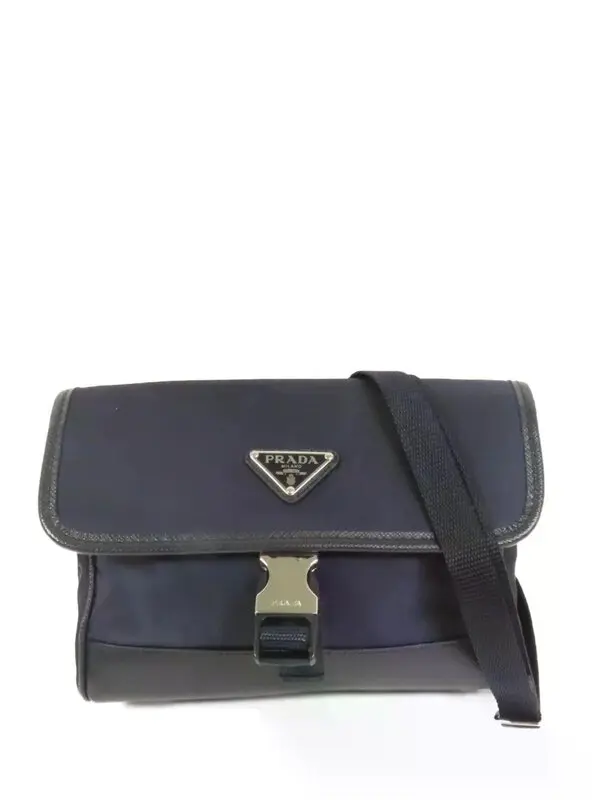 Prada Buckle Fastening Shoulder Bag