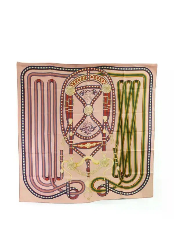 Hermès Grand Tralala Scarf - Pink