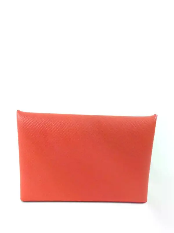 Hermès 2018 Calvi Epsom Card Holder