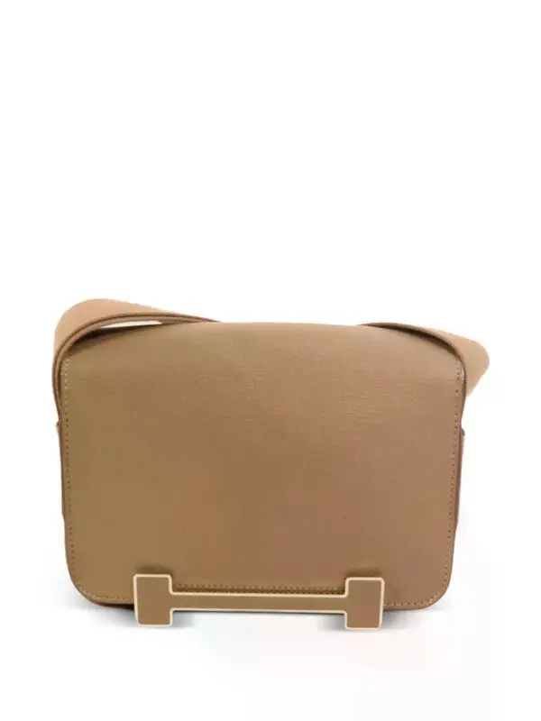Hermès Geta Calfskin Shoulder Bag - Brown