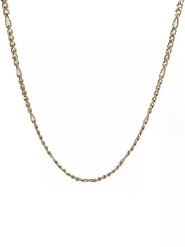 Gucci Tone Figaro Chain Necklace