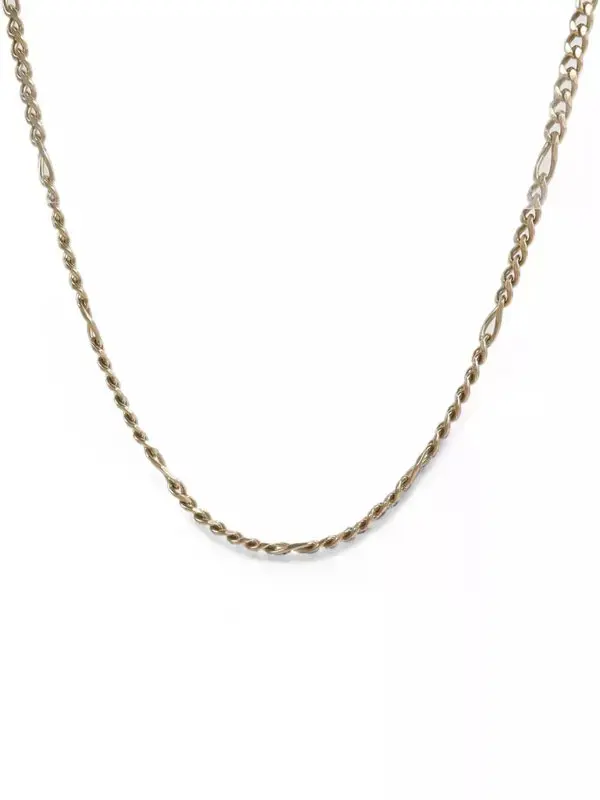 Gucci Tone Figaro Chain Necklace