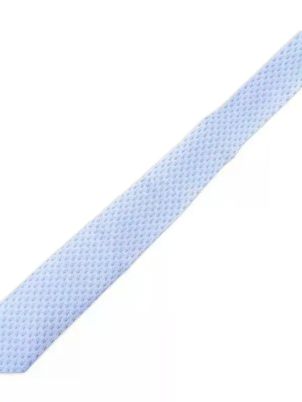 Hermès Silk Padlock Print Tie