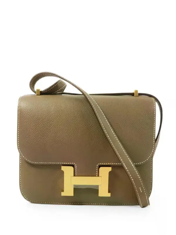 Hermès Constance Epsom Shoulder Bag - Neutrals