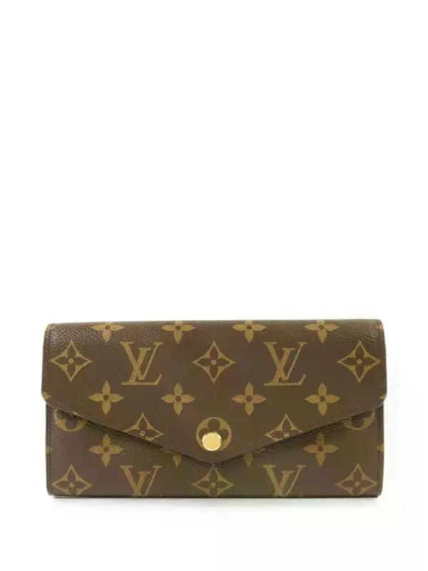 LOUIS VUITTON Sarah Monogram Wallet - Brown
