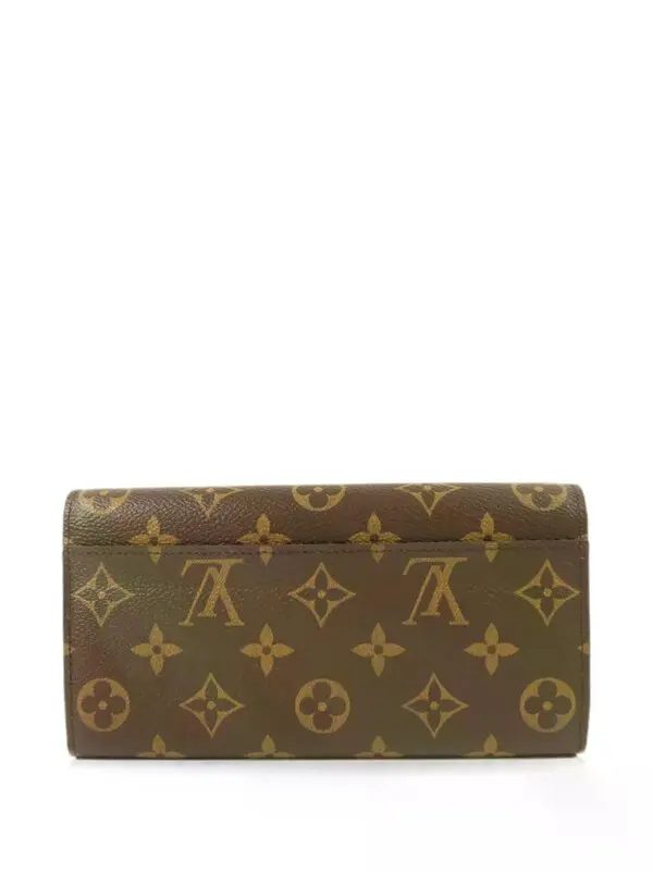 LOUIS VUITTON Sarah Monogram Wallet - Brown